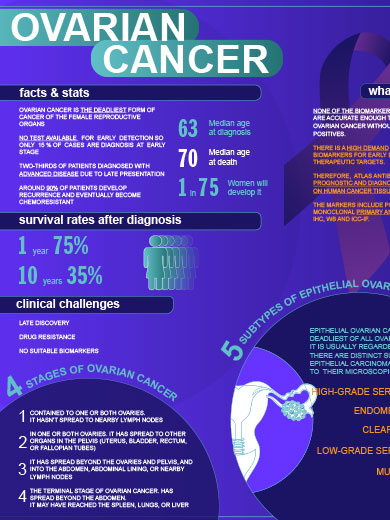 Infographic: Ovarian Cancer Markers